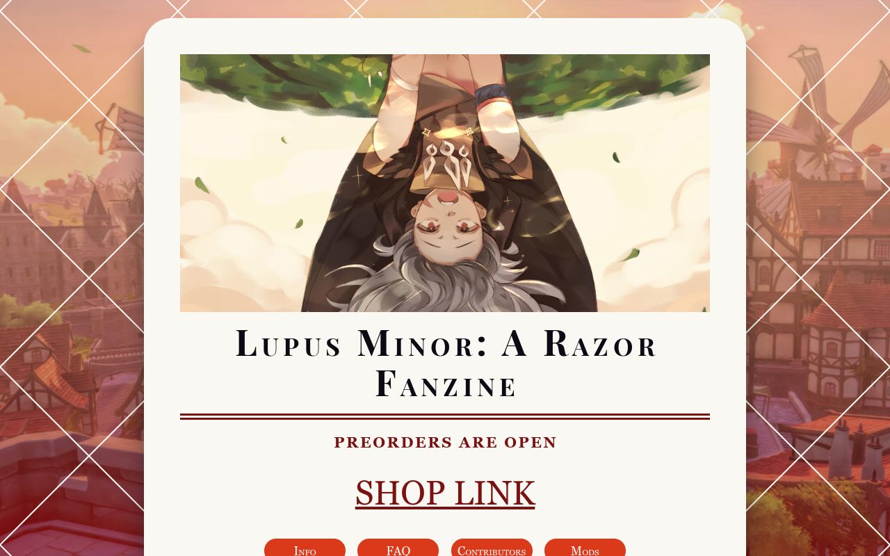 Lupus Minor: A Razor Fanzine
